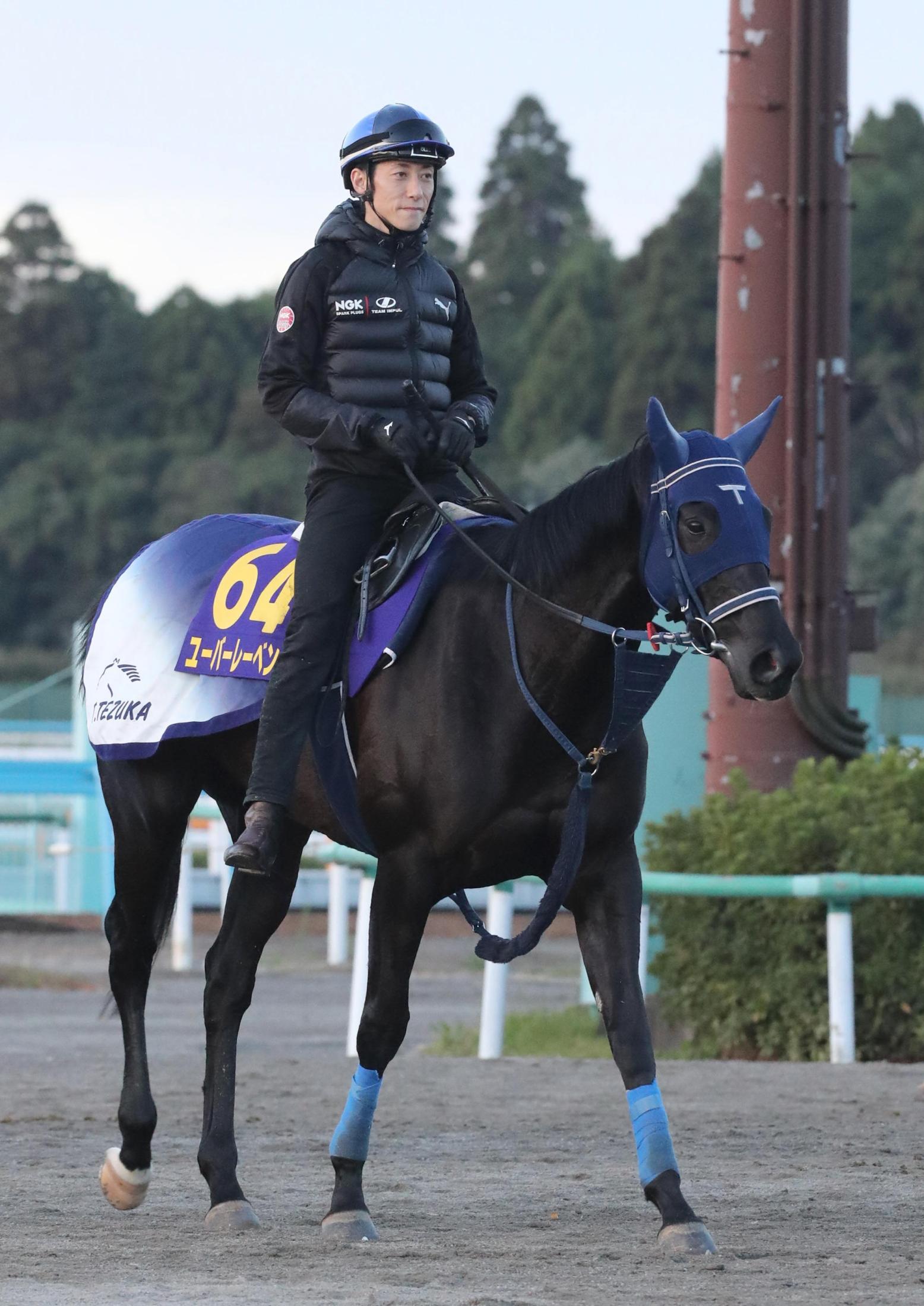 【天皇賞】ユーバーレーベン 一発ムード漂う 外め8枠も手塚師「力を出せるいい枠」 競馬ニュース Netkeiba