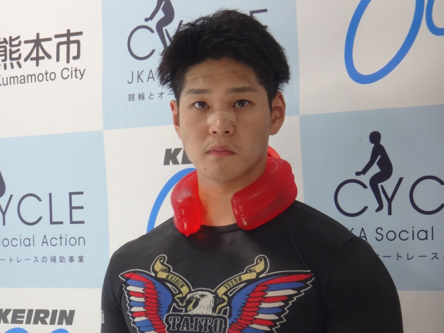 【熊本競輪】嘉永泰斗「変な方向に行ってしまわないようにと考えて緊張した」 競輪ニュース Netkeirin（ネットケイリン）